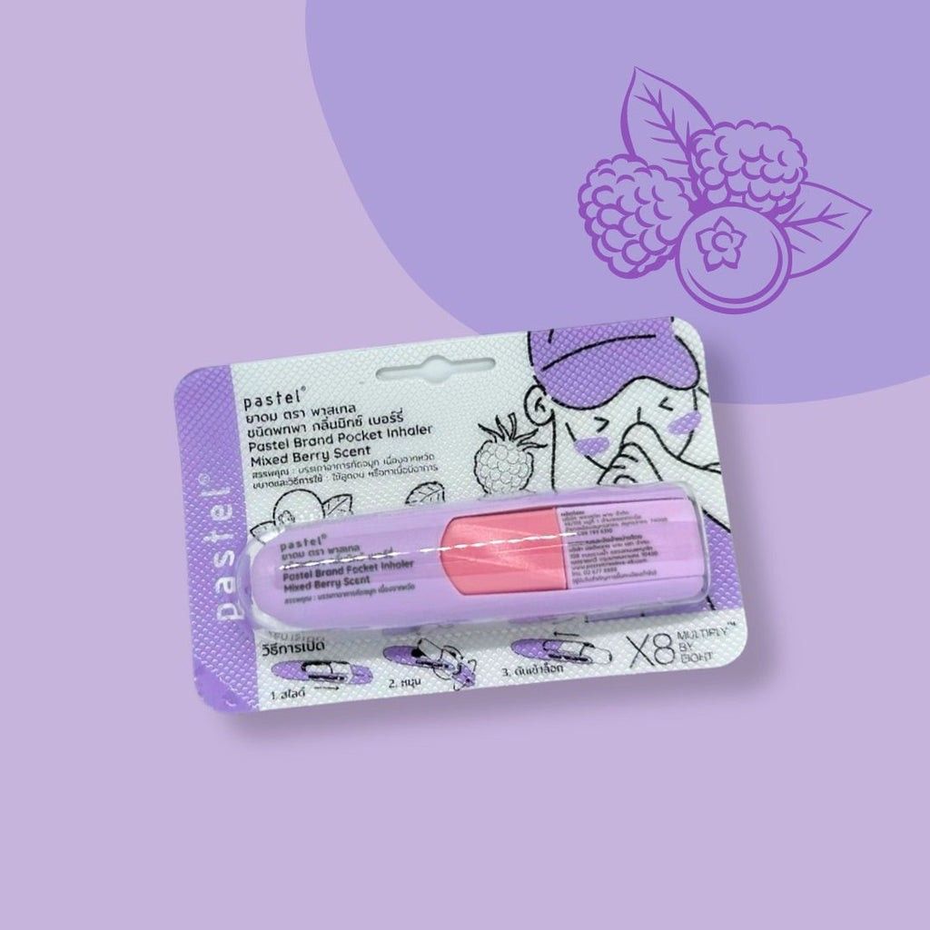 Pastel Inhaler Mixed Berry, Health & Nutrition, Medical Supplies ...
