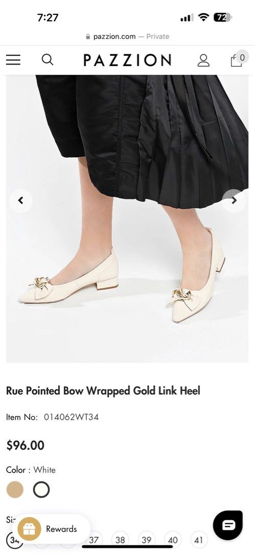 Pazzion low heels, Women's Fashion, Footwear, Flats on Carousell