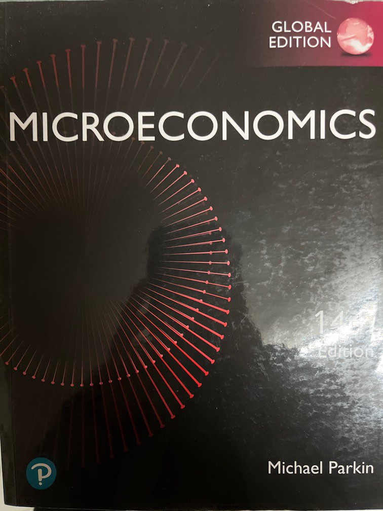 Pearson Microeconomics 14th edition Michael Parkin, 興趣及遊戲, 書本 & 文具, 教科書 - Carousell