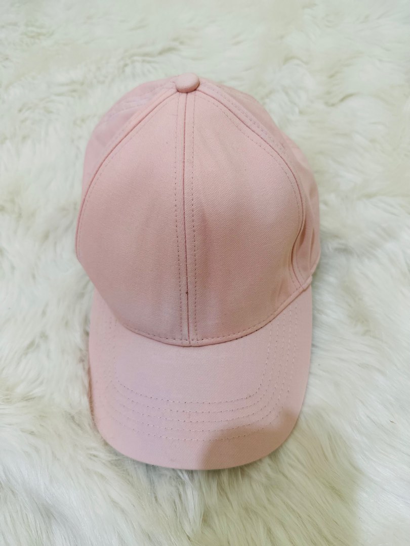Penshoppe Regular Pink Cap Hat, Women's Fashion, Watches & Accessories ...
