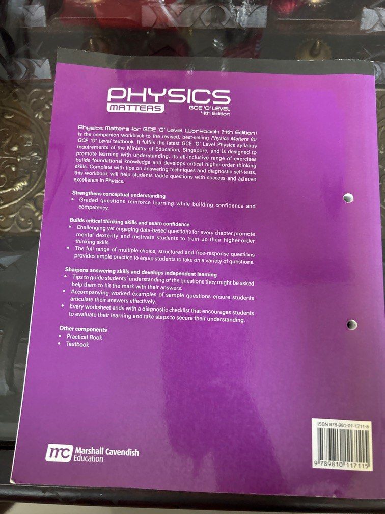 Physics Matters GCE O Level 4th Edition (Textbook and Workbook ...