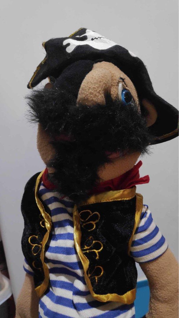 Pirate Hand Puppet, Hobbies & Toys, Toys & Games on Carousell