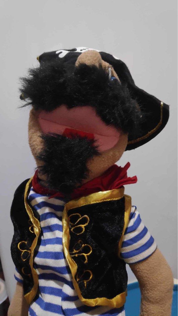Pirate Hand Puppet, Hobbies & Toys, Toys & Games on Carousell