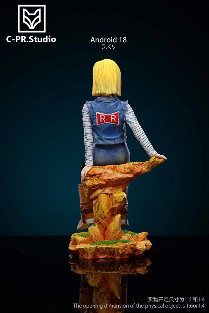 [PO] CPR Studio - Dragon Ball Sitting Android 18 - StatuesGK [FREE SHIPPING], Hobbies & Toys ...
