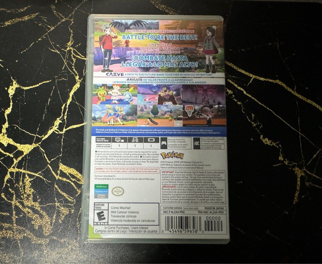 Pokemon Sword (Nintendo Switch), Video Gaming, Video Games, Nintendo on ...