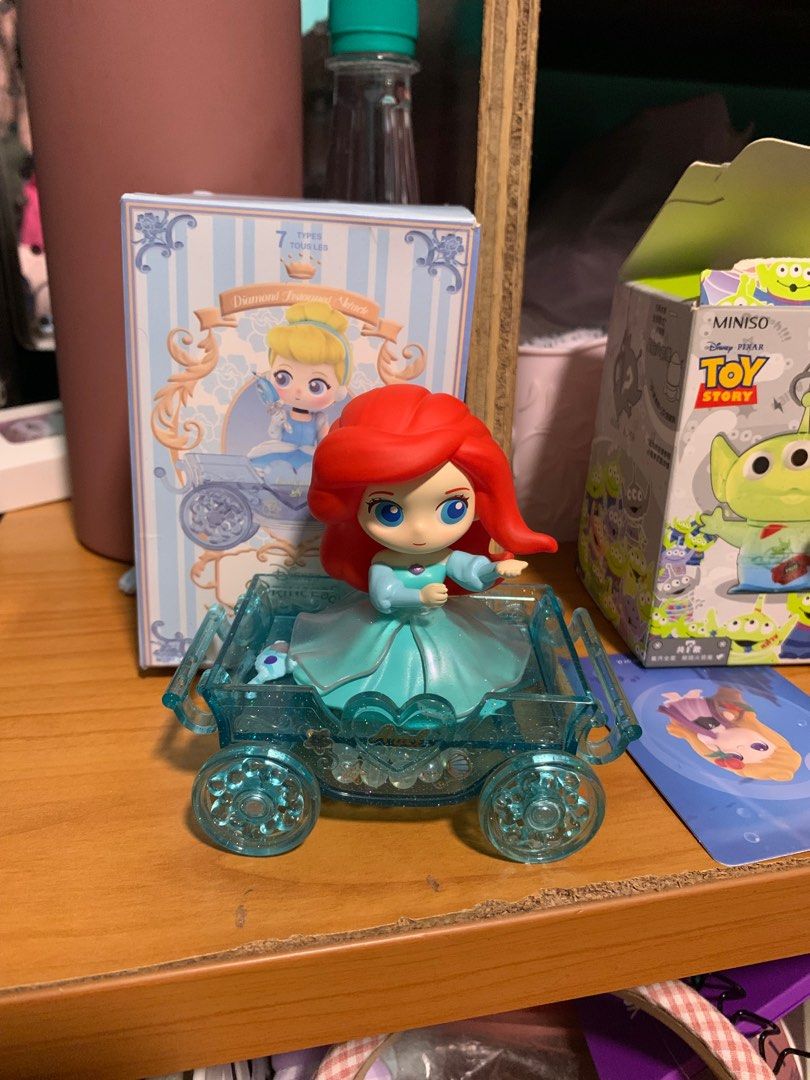 POP MART MINISO Disney Princess Cart Ariel, Hobbies & Toys, Toys ...