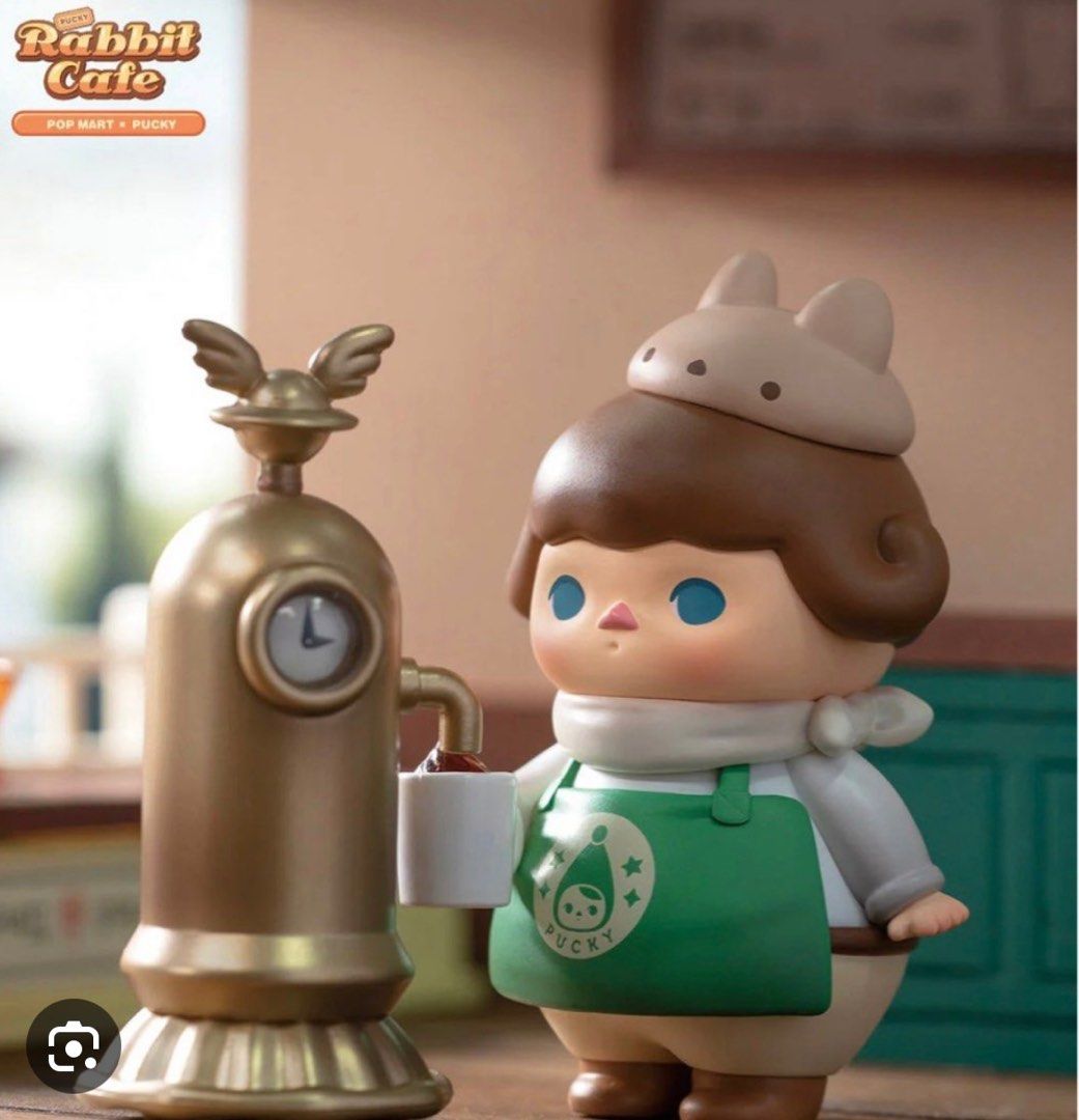 Pop Mart Rabbit Cafe Series (Rabbit Barista), Hobbies & Toys, Toys ...