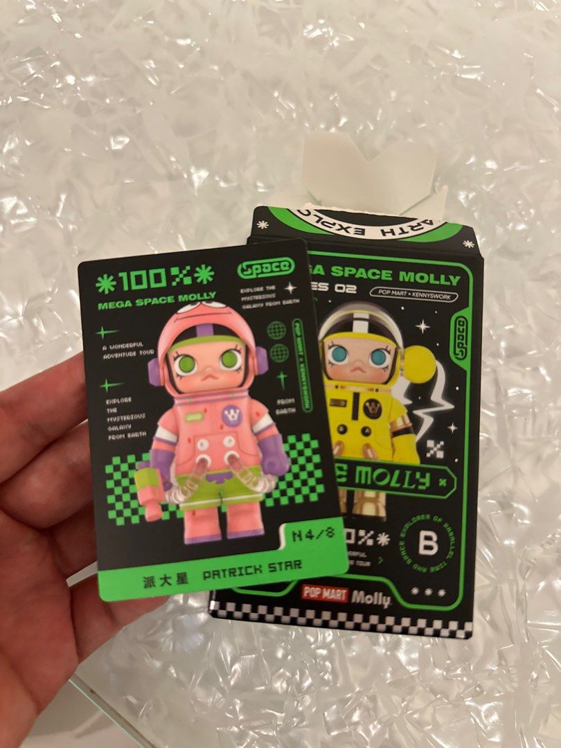 Popmart Mega Space Molly 100% Patrick Star, Hobbies & Toys, Toys ...