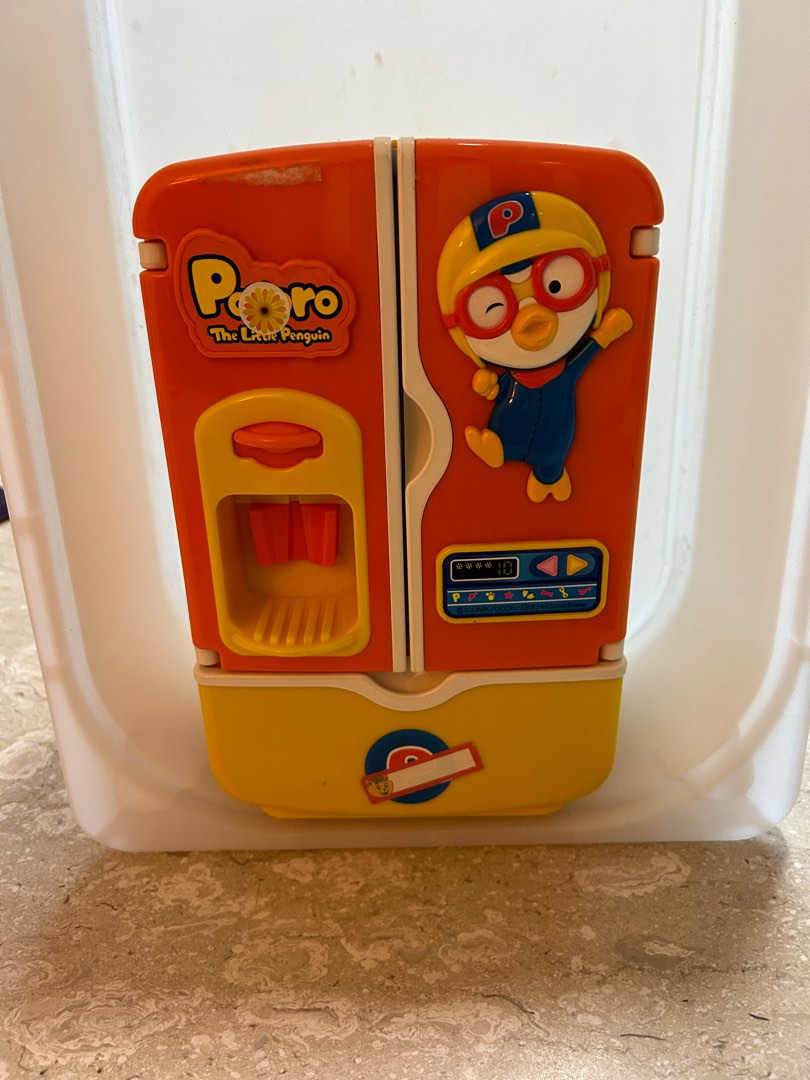 Pororo Mini Fridge, Hobbies & Toys, Toys & Games on Carousell