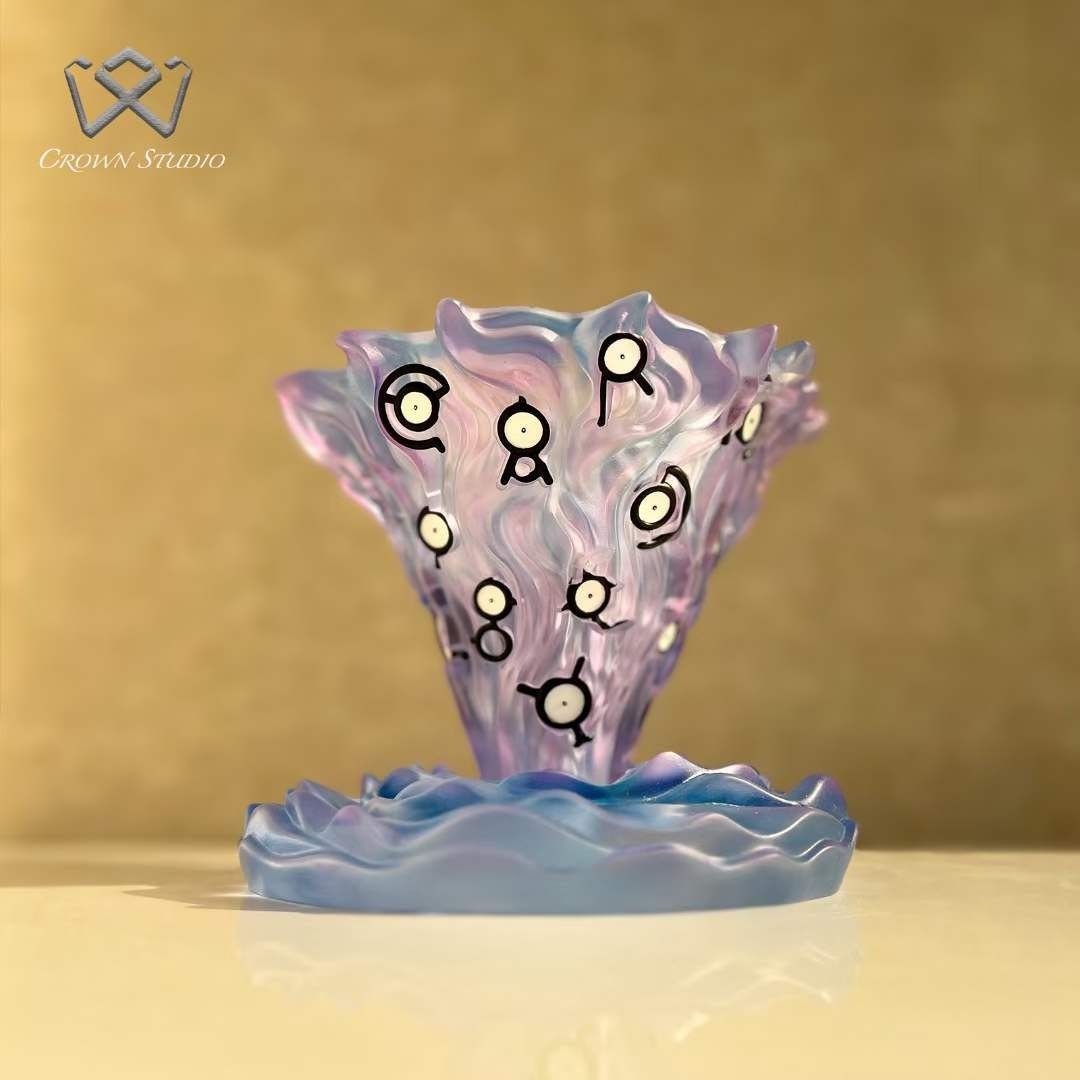 【PRE-ORDER】 Crown Studio - Unown Pokemon Resin Statue GK Anime Figure ...