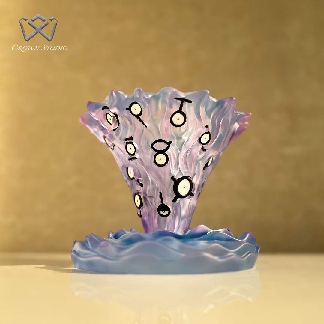 【PRE-ORDER】 Crown Studio - Unown Pokemon Resin Statue GK Anime Figure ...