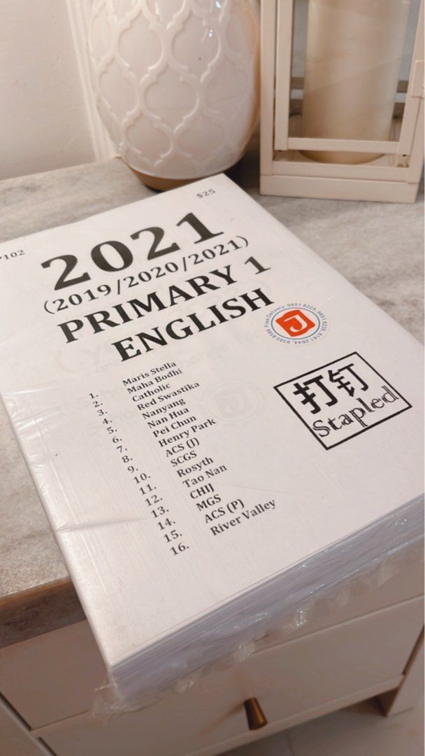 Primary 1 Revision Papers English & Mathematics, Hobbies & Toys, Books ...