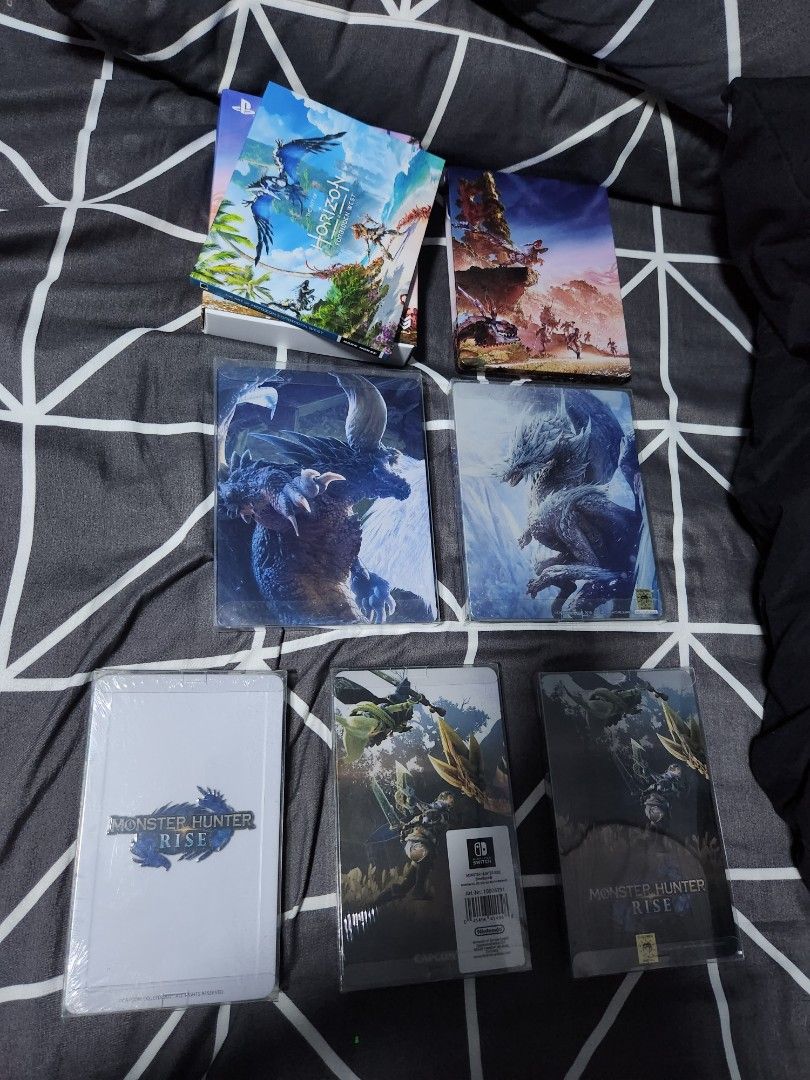 PS4 and NSW Steelbooks Steelcases, Video Gaming, Gaming Accessories ...