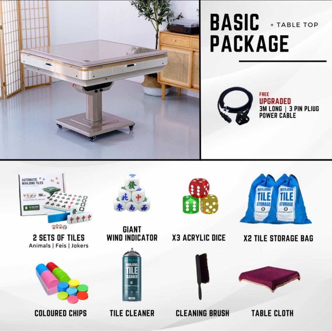 QX Roller Coaster Mahjong Auto Table, Hobbies & Toys, Toys & Games on ...