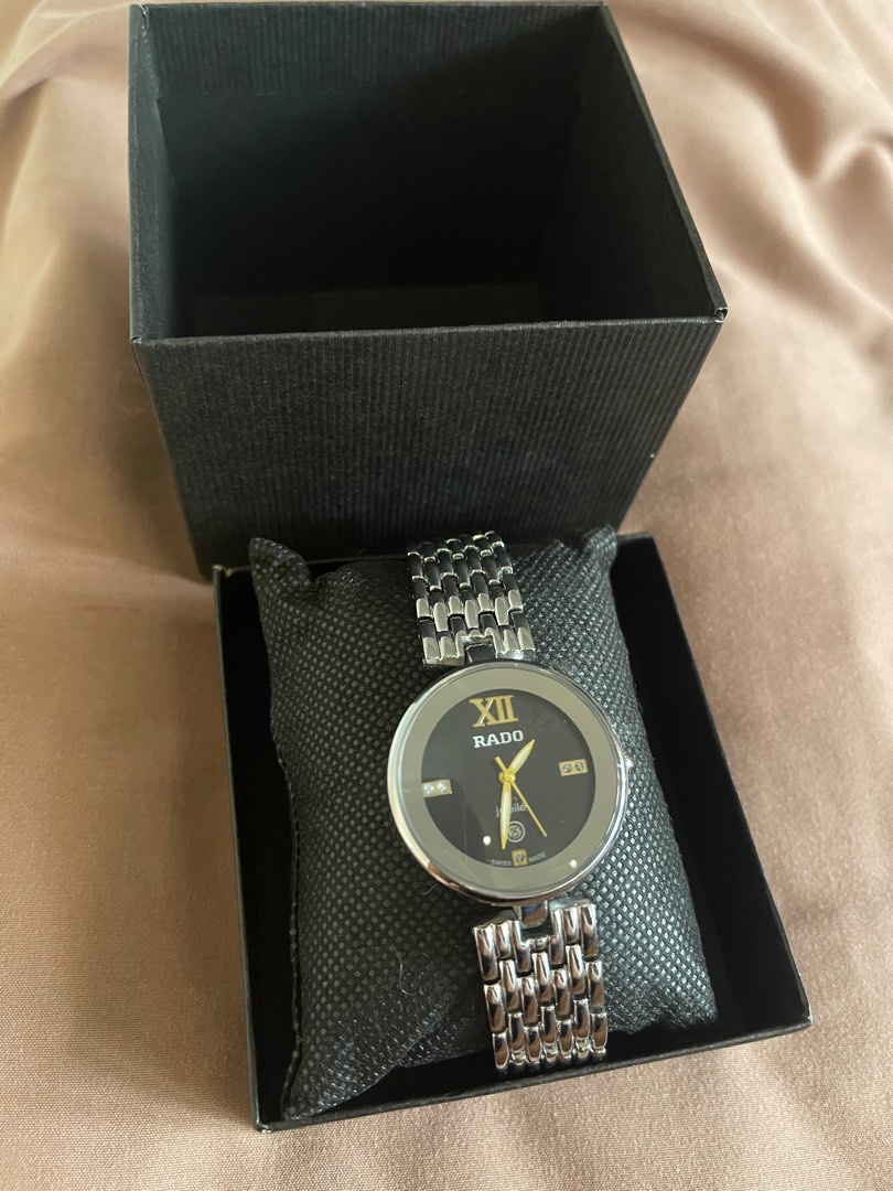 Rado watch black face, Women's Fashion, Watches & Accessories, Watches ...
