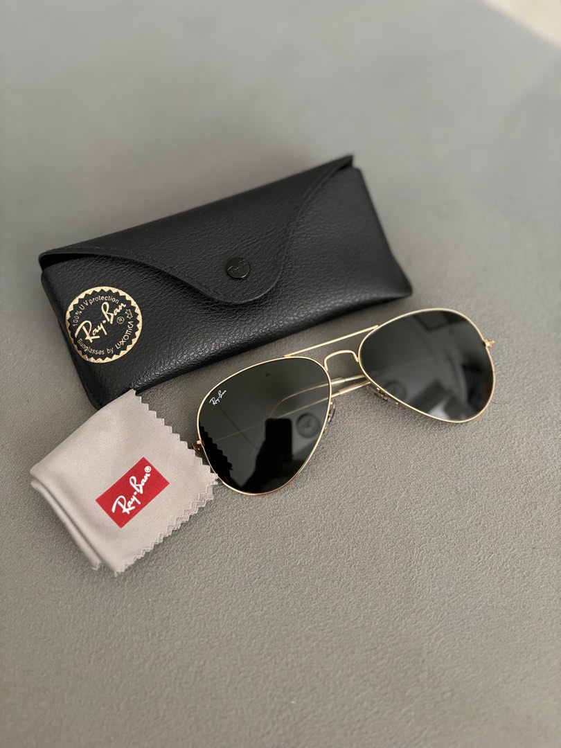 RUSH SALE‼️ Ray-Ban Aviator 58014, Men's Fashion, Watches & Accessories ...