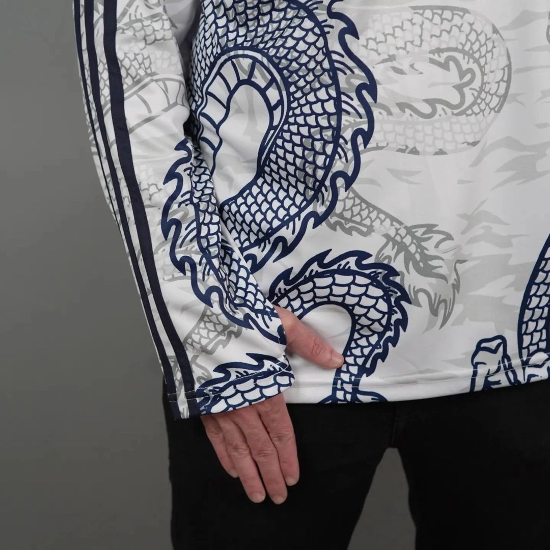 Real Madrid Dragon Tracksuit 23/24, Men's Fashion, Activewear on Carousell