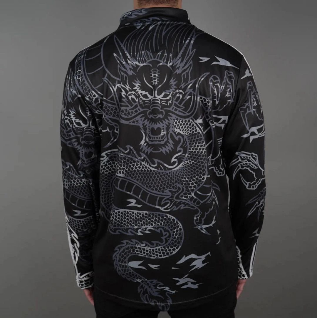 Real Madrid Dragon Tracksuit 23/24, Men's Fashion, Activewear on Carousell