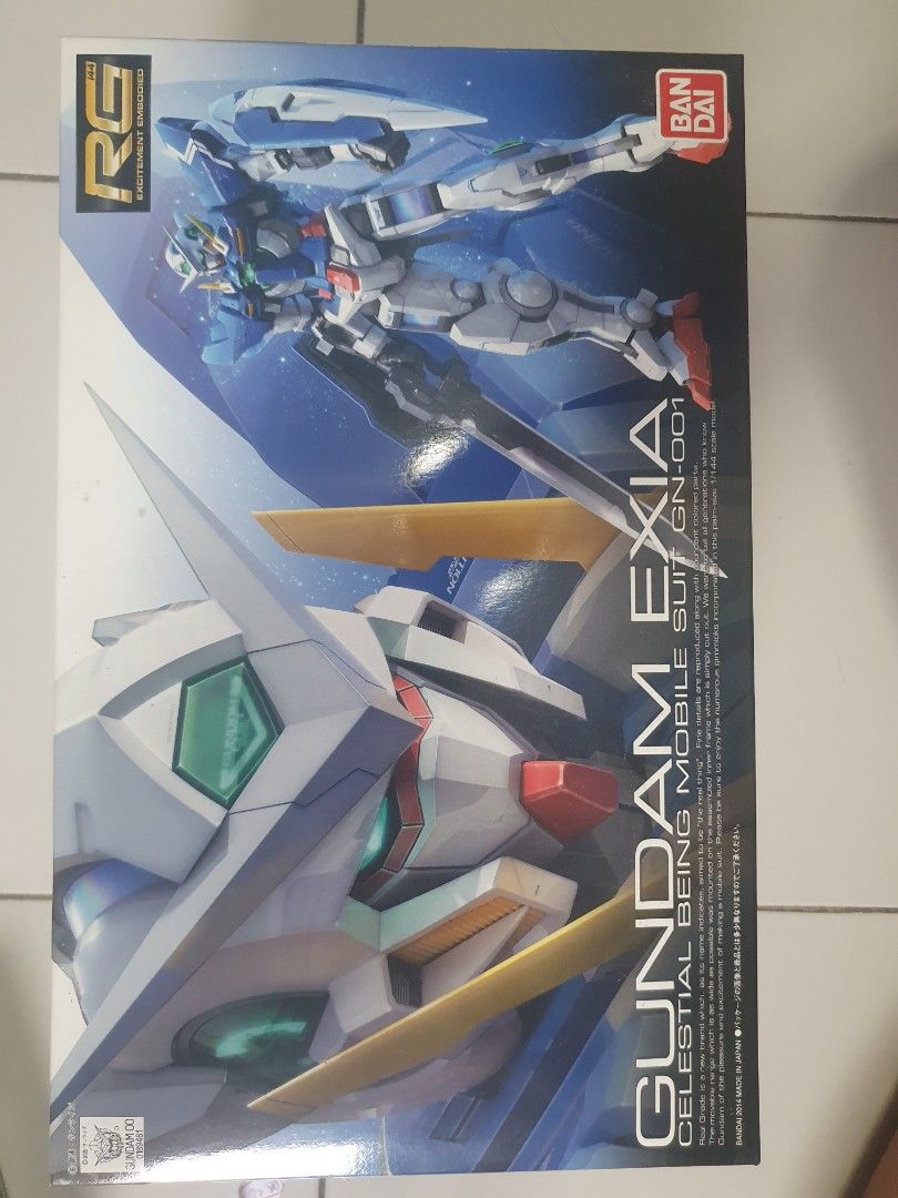 RG Exia Gundam, Hobbies & Toys, Toys & Games on Carousell