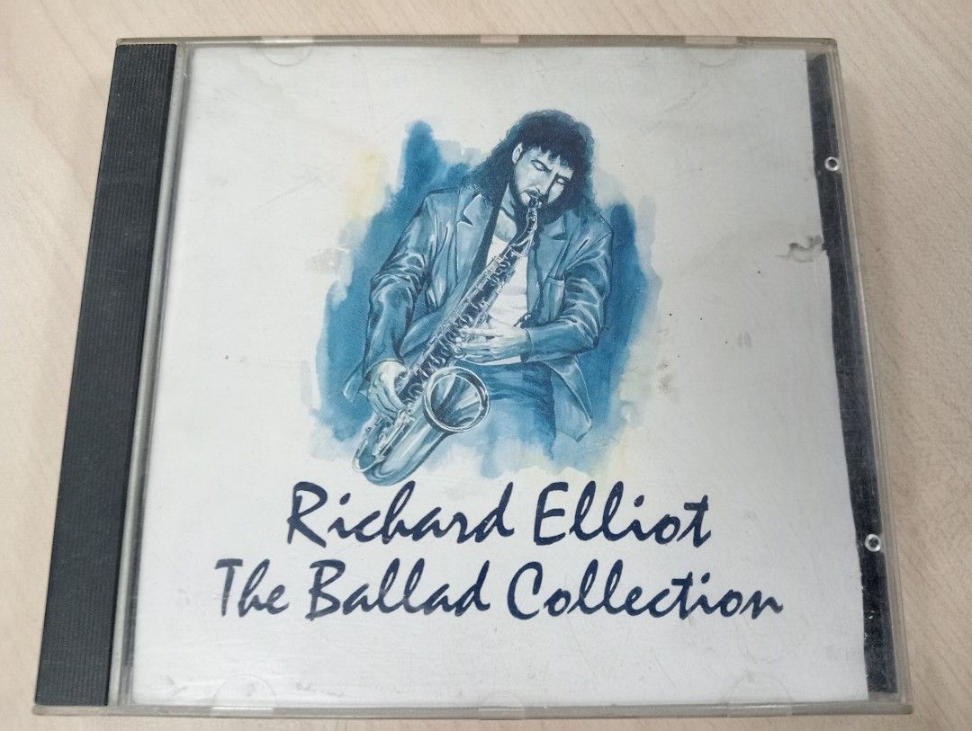 Richard Elliot The ballad Collection ©1992 Inlay lekat RM15 DFOD ...