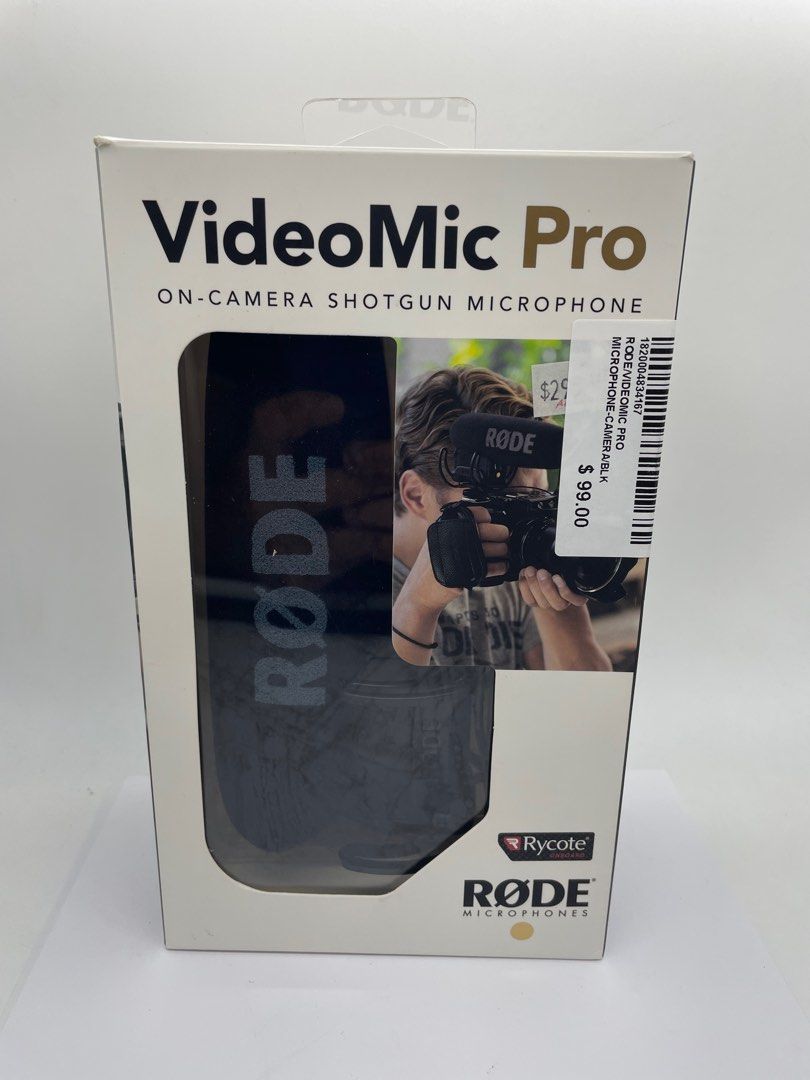 RODE Video Mic Pro + On-Camera Shotgun Microphone, Audio, Microphones ...