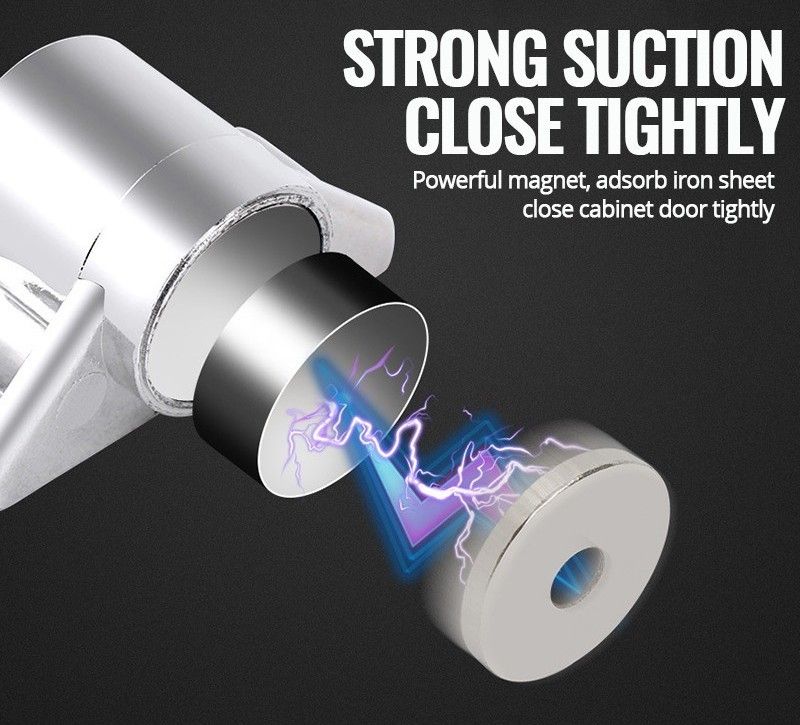 Round magnetic door catch lock congealed security lock secure magnetic ...