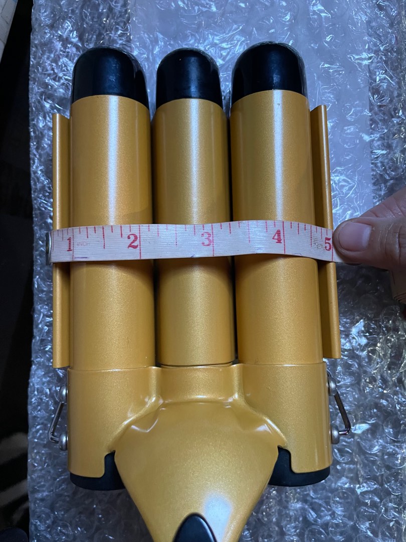 Rush‼️Original Suesh 3 big barrels curling wand, Beauty & Personal Care ...