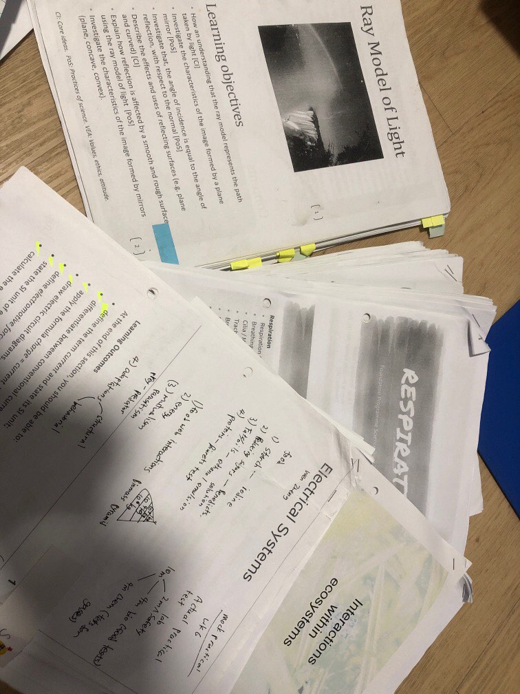 Sec 2 Science notes SJI, Hobbies & Toys, Books & Magazines, Textbooks ...