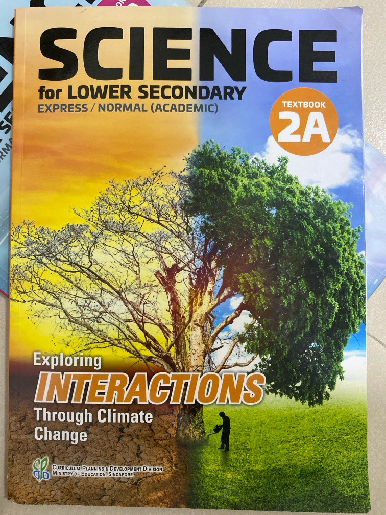 Secondary 2 Science Textbook 2A and 2B, Hobbies & Toys, Books ...