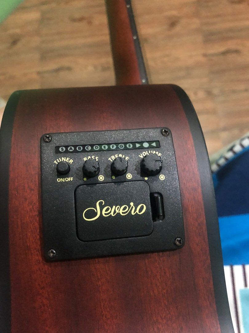 Severo Acoustic Guitar, Hobbies & Toys, Music & Media, Music Accessories on Carousell