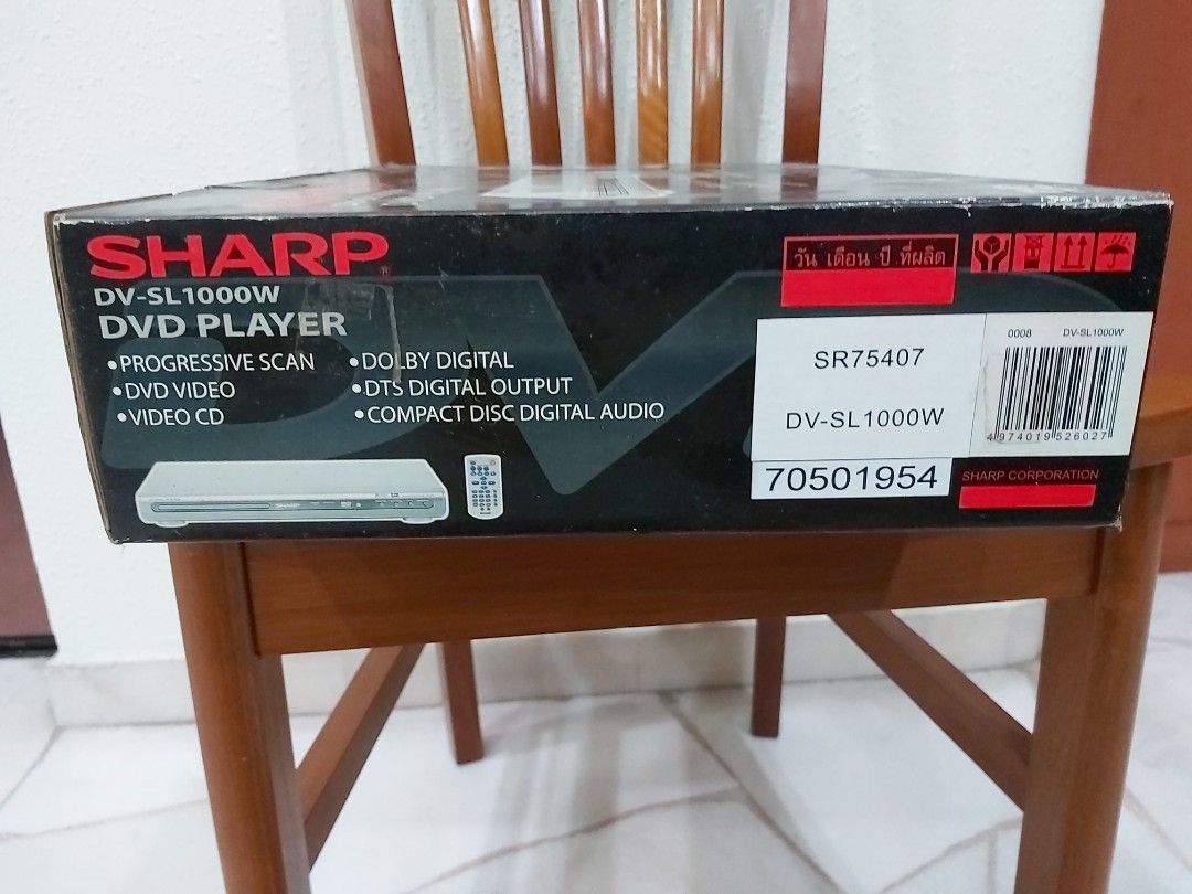 SHARP DVD PLAYER (Multi-function), TV & Home Appliances, TV ...