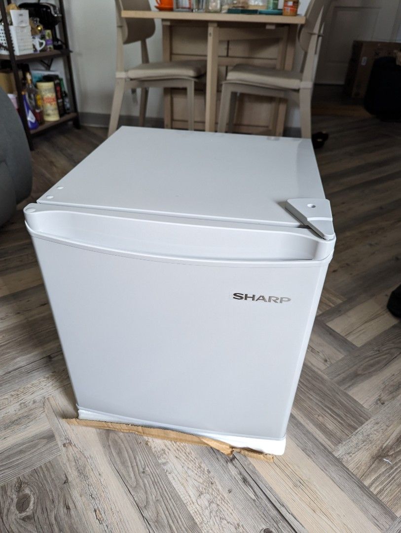 Sharp mini ref/fridge 1.7 cu. ft. for skincare/bedroom/bar fridge, TV ...