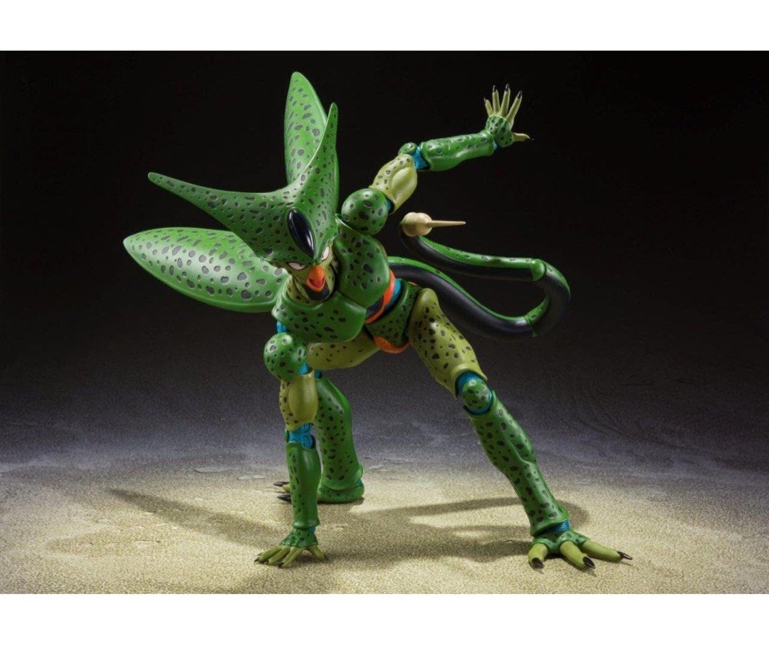 SHF cell first form DBZ DRAGON BALL S.H.FIGUARTS, Hobbies & Toys, Toys ...