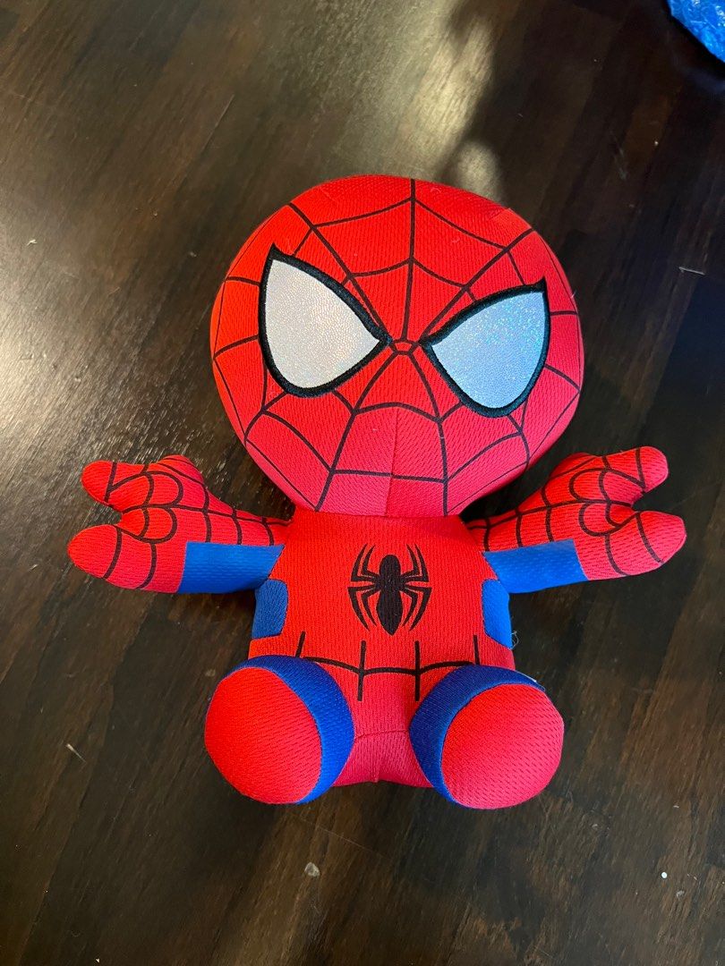 Spider-Man stuffed toy, Hobbies & Toys, Toys & Games on Carousell