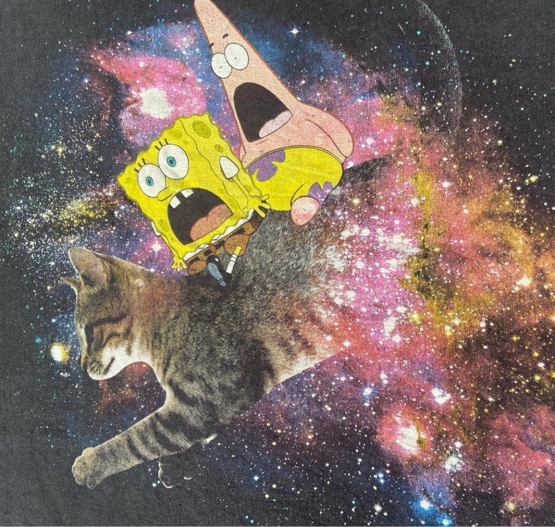 Spongebob Squarepants Merch, Men's Fashion, Tops & Sets, Tshirts & Polo ...