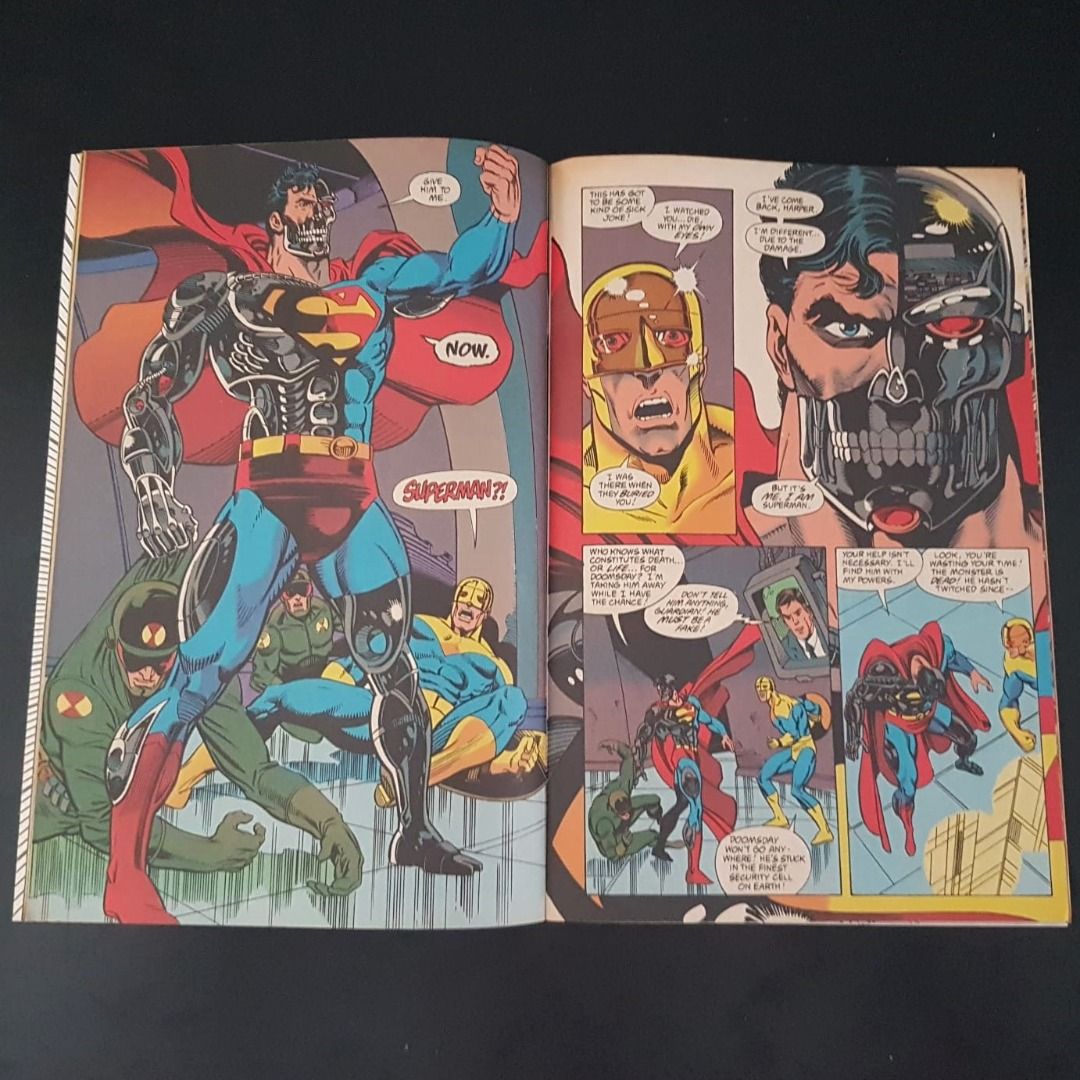 SUPERMAN DC Comics 1993, Reign of the Supermen, Superman in Action ...