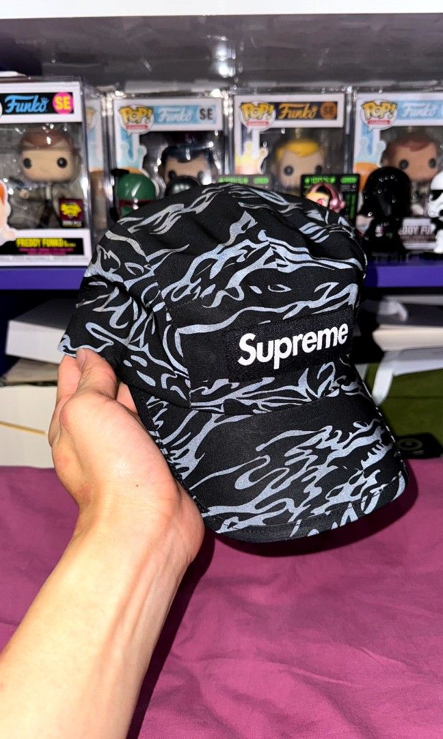 Supreme 5 panel Tiger Camo Cap, Men's Fashion, Watches & Accessories ...