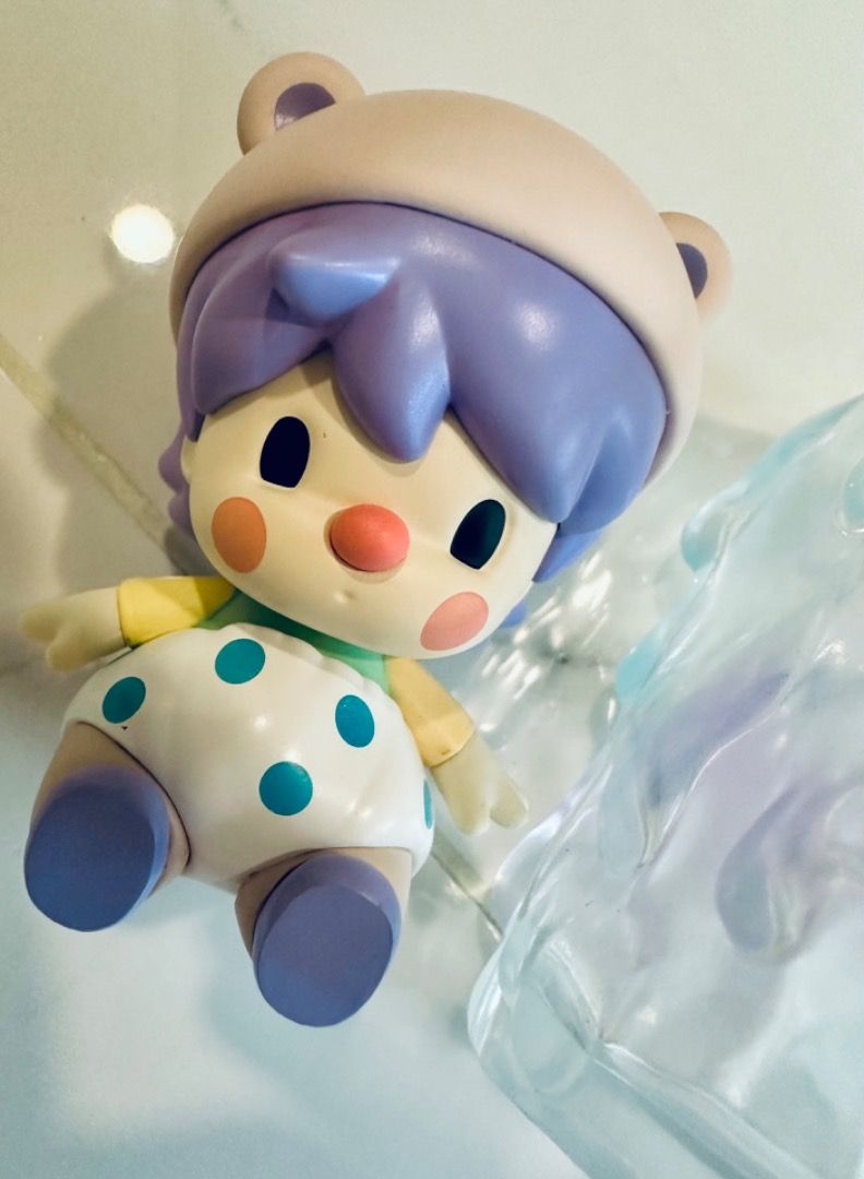 Sweet bean x collaboration instinct toy popmart toy figurine, Hobbies ...