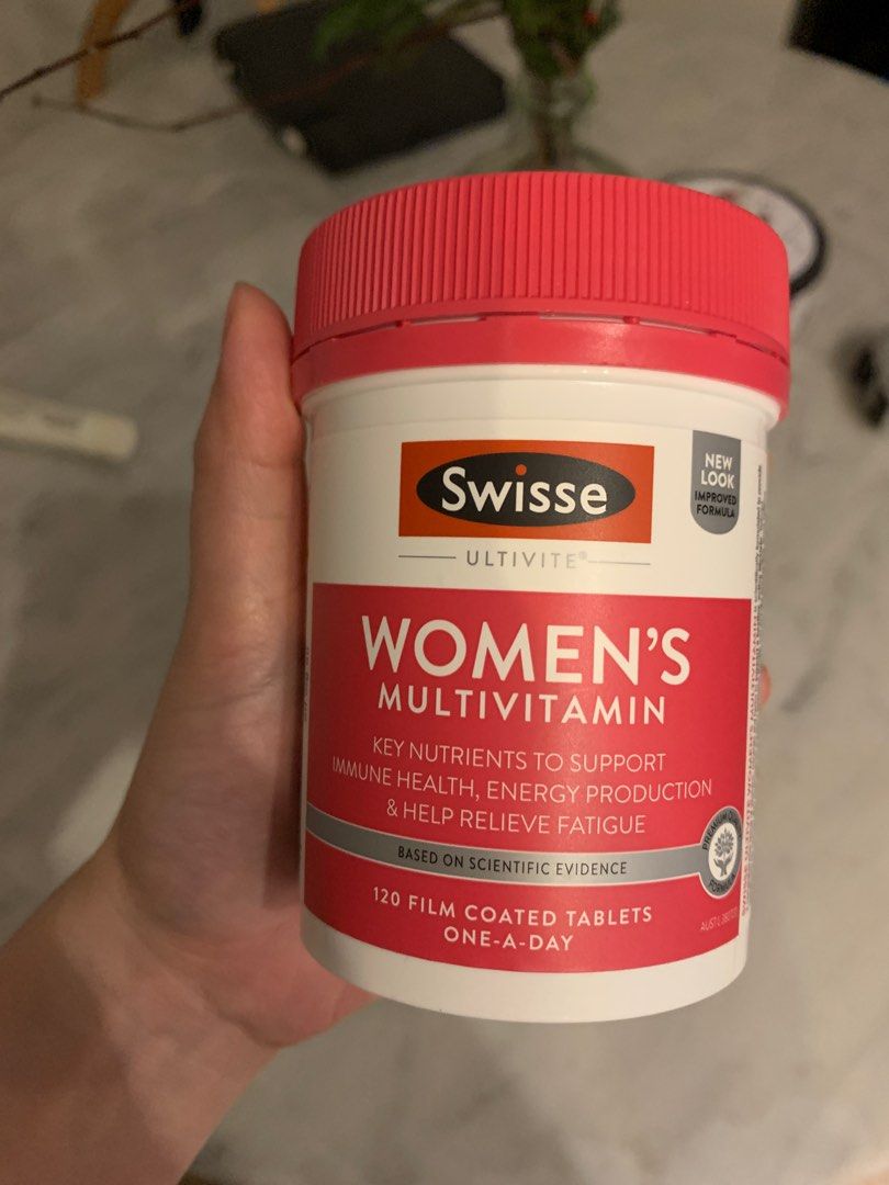 Swisse Women’s Multivitamin - 120 tablets, Health & Nutrition, Health ...