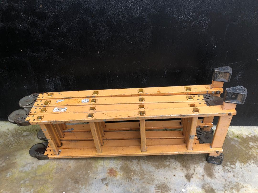 Tangga Lipat 16 Steps/kaki multipurpose, Furniture & Home Living, Home ...