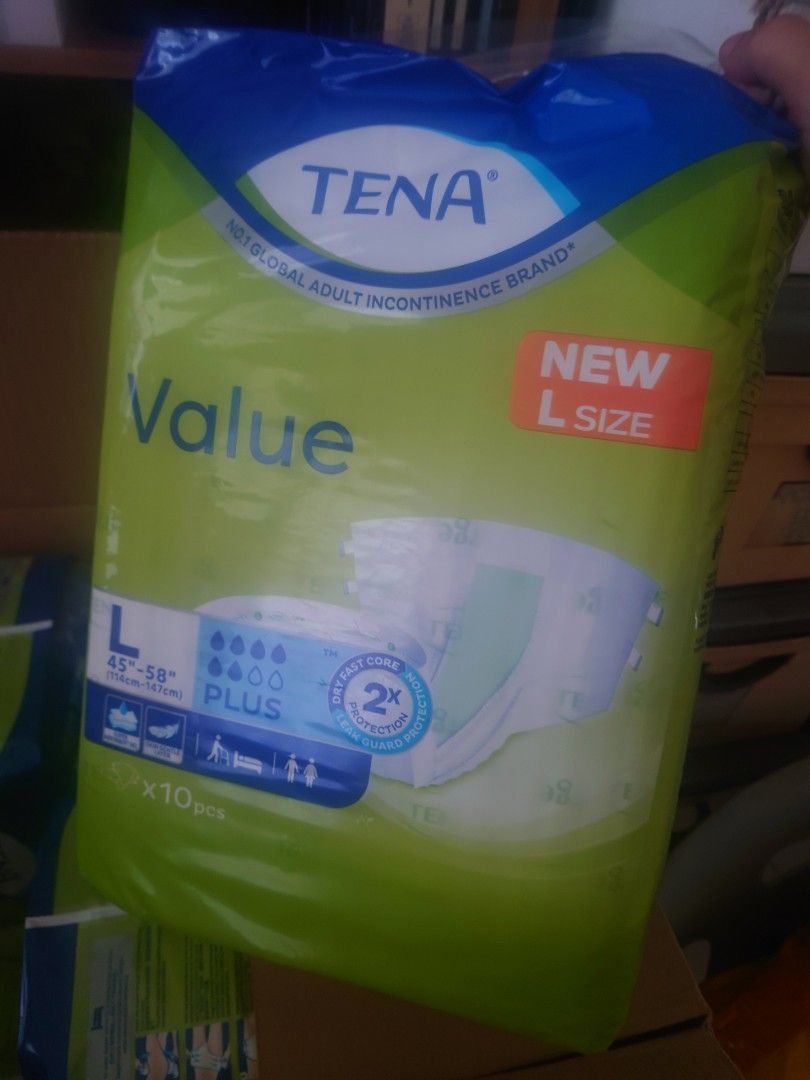 Tena Adult Diapers, Health & Nutrition, Assistive & Rehabilatory Aids, Adult Incontinence on ...