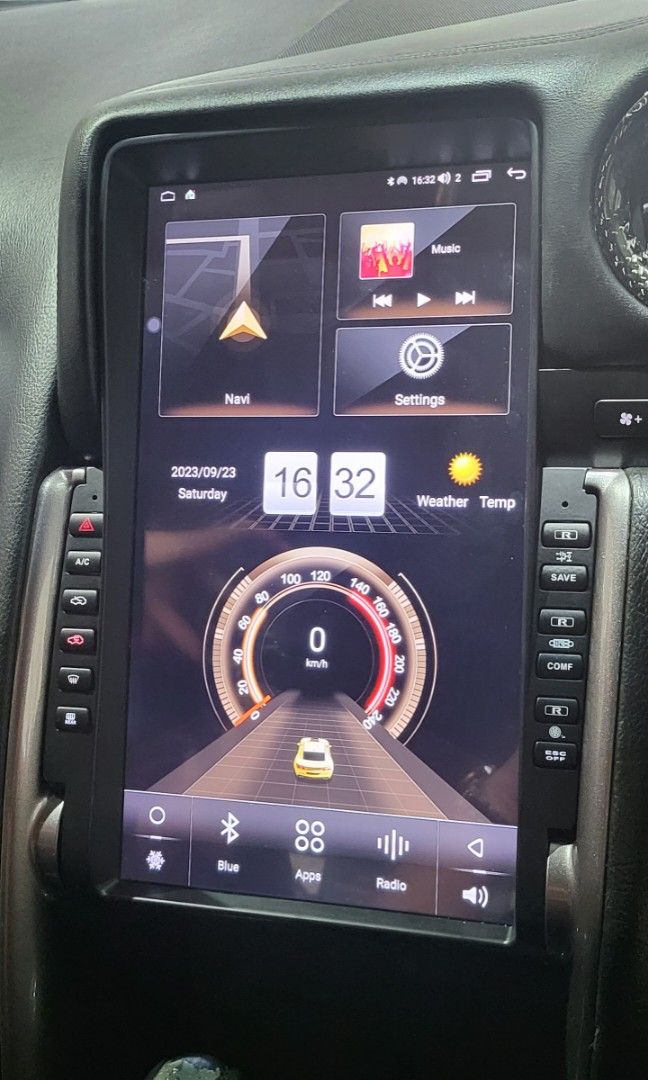 TESLA headunit for GTR R35, Car Accessories, Electronics & Lights on ...