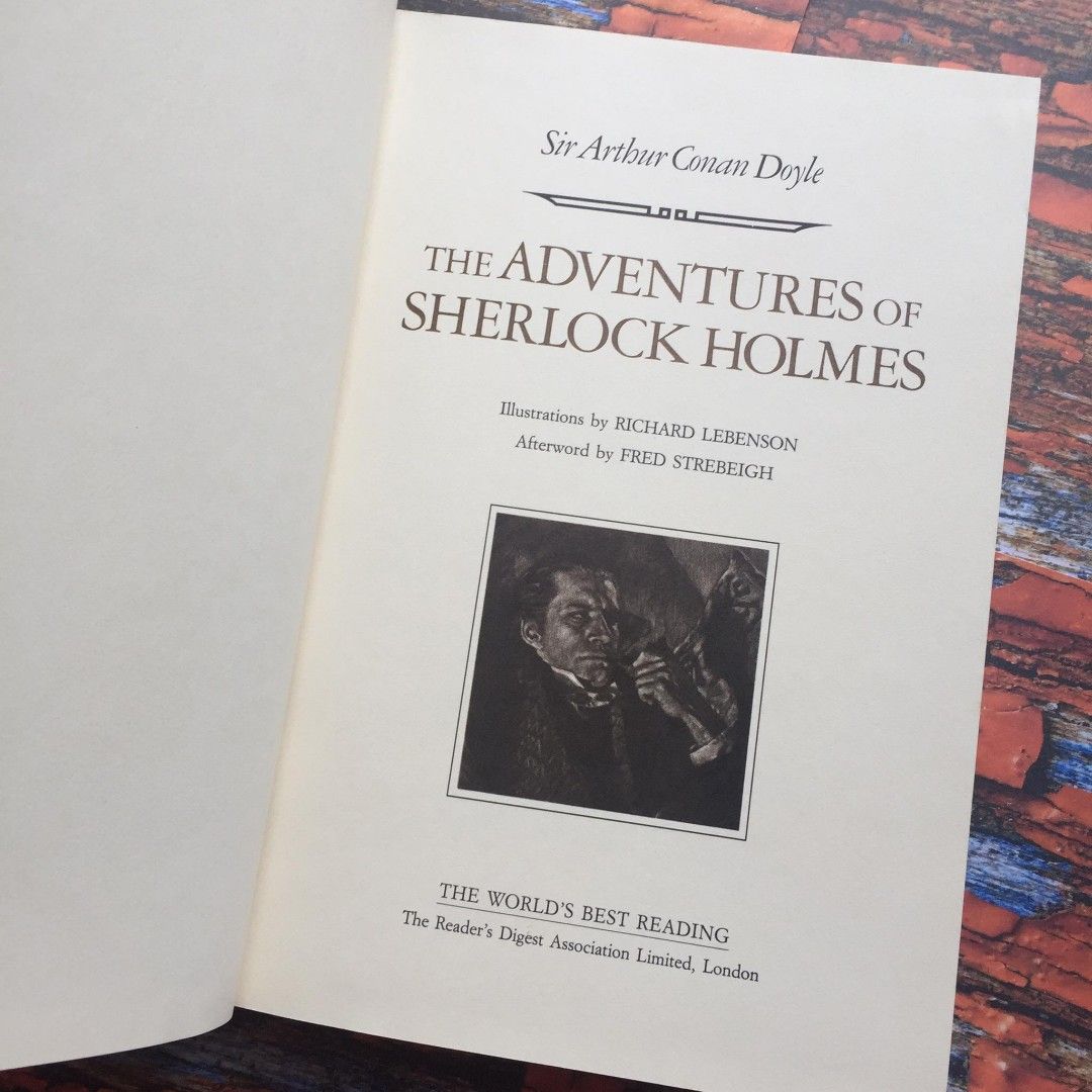 The Adventures of Sherlock Holmes by Sir Arthur Conan Doyle, Hobbies ...