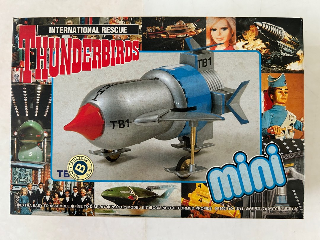 Thunderbirds mini TB-1 Model kit, Hobbies & Toys, Toys & Games on Carousell