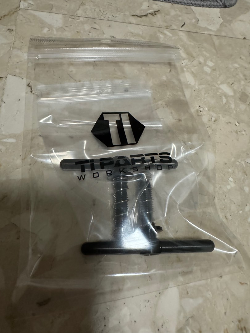 Ti Parts Workshop Titanium Hinge Clamp Levers for Brompton Bicycle T ...