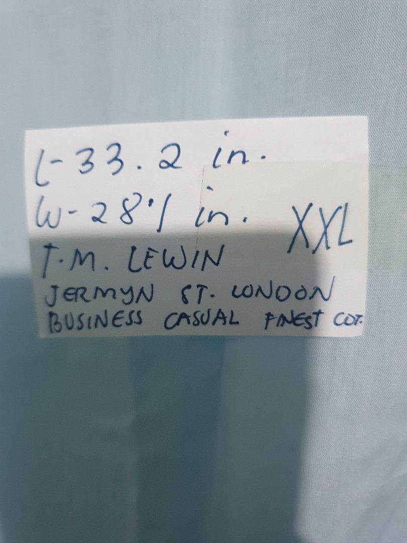 T.M LEWIN, Men's Fashion, Tops & Sets, Formal Shirts on Carousell
