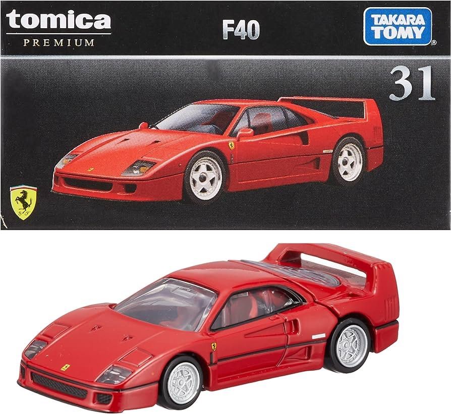 Tomica Premium Ferrari F40 (31), Hobbies & Toys, Toys & Games on Carousell