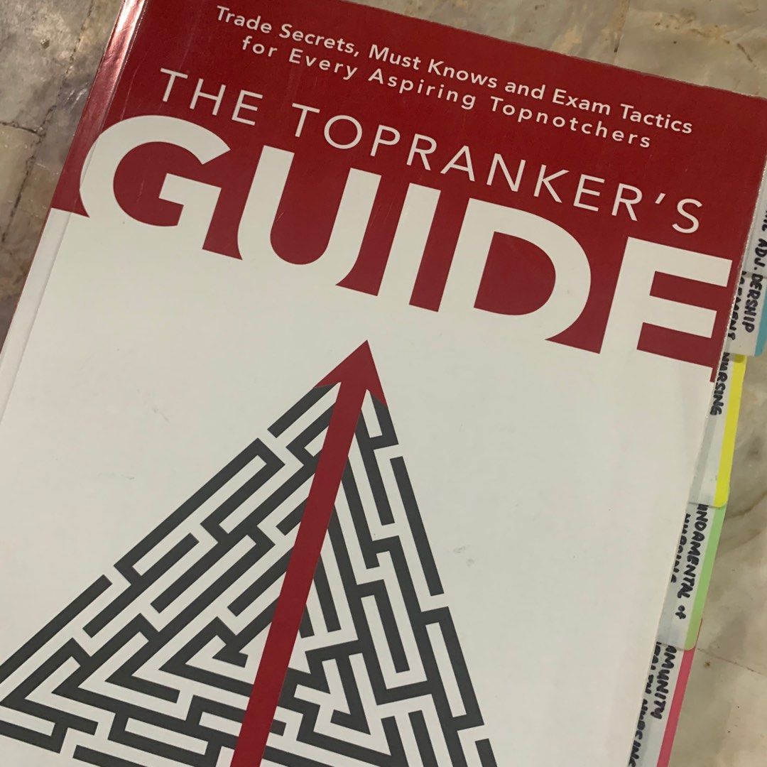 TopRank Guide Book, Hobbies & Toys, Books & Magazines, Textbooks on ...