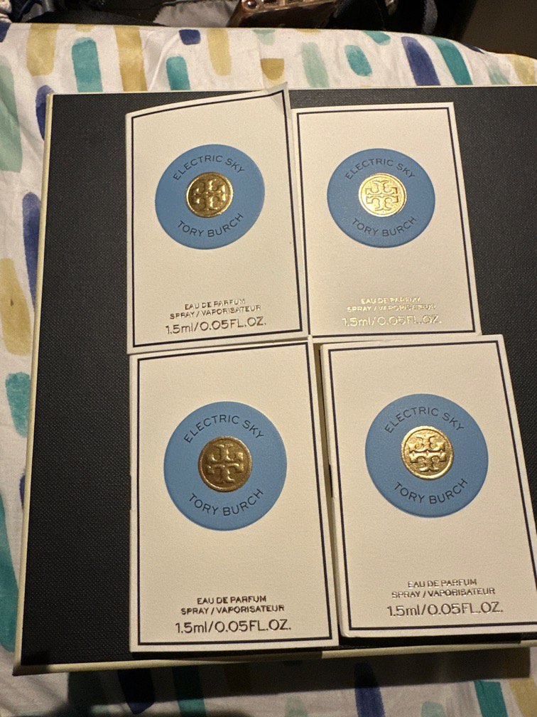 Tory Burch Electric Sky Eau de Parfum vial 1.5ml, Beauty & Personal ...