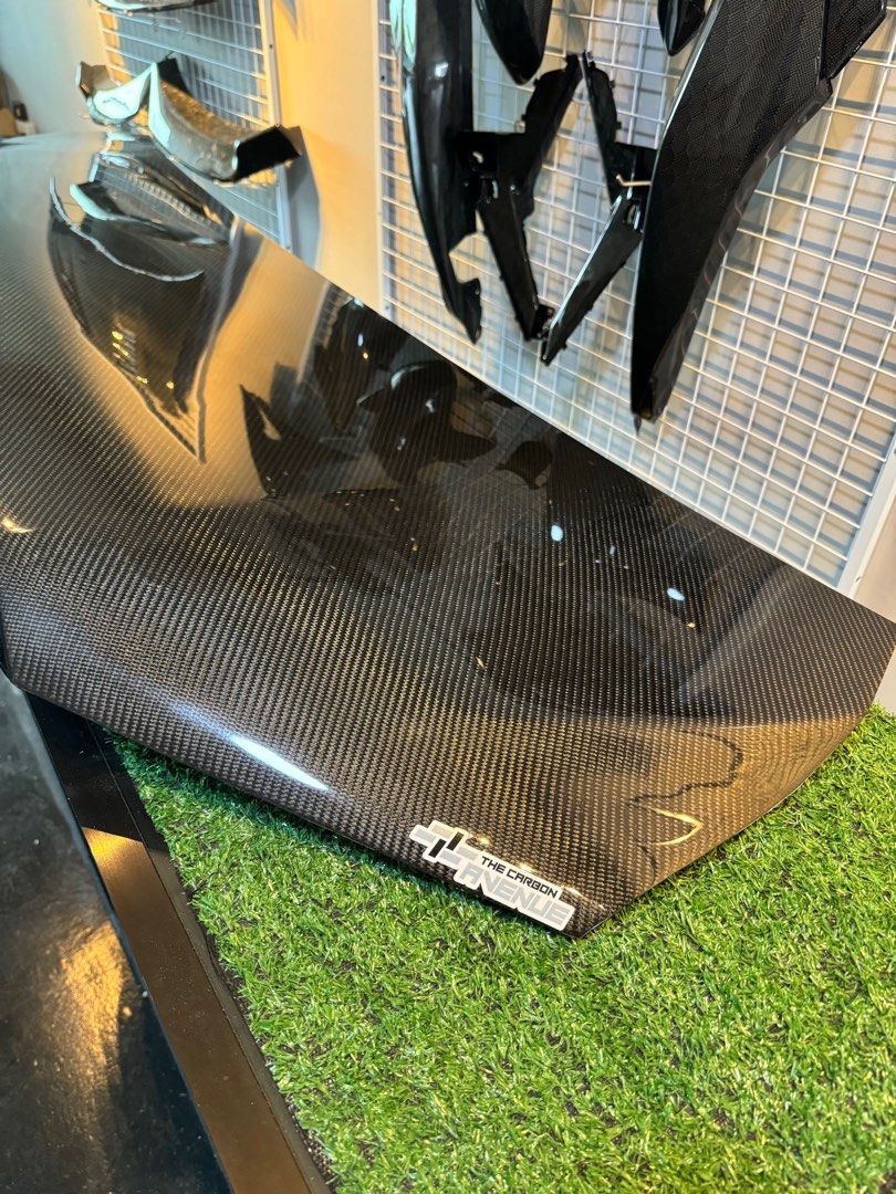 Toyota Alphard Bonnet Twill Carbon, Car Accessories, Accessories on ...